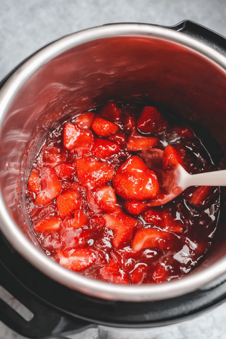 Instant Pot Strawberry Jam Recipe Quick And Easy Homemade Spread