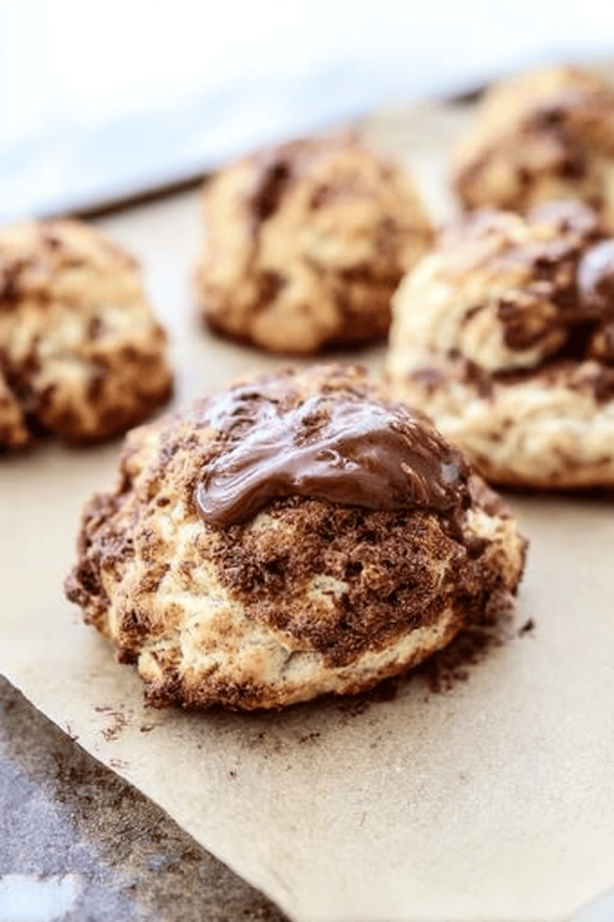 Nutella Drop Biscuits Recipe Quick Tasty Treats In Minutes