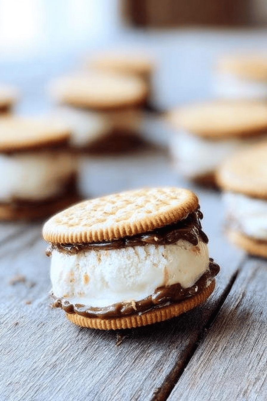 Ritz Cracker Chocolate Peanut Butter Ice Cream Sandwiches Recipe