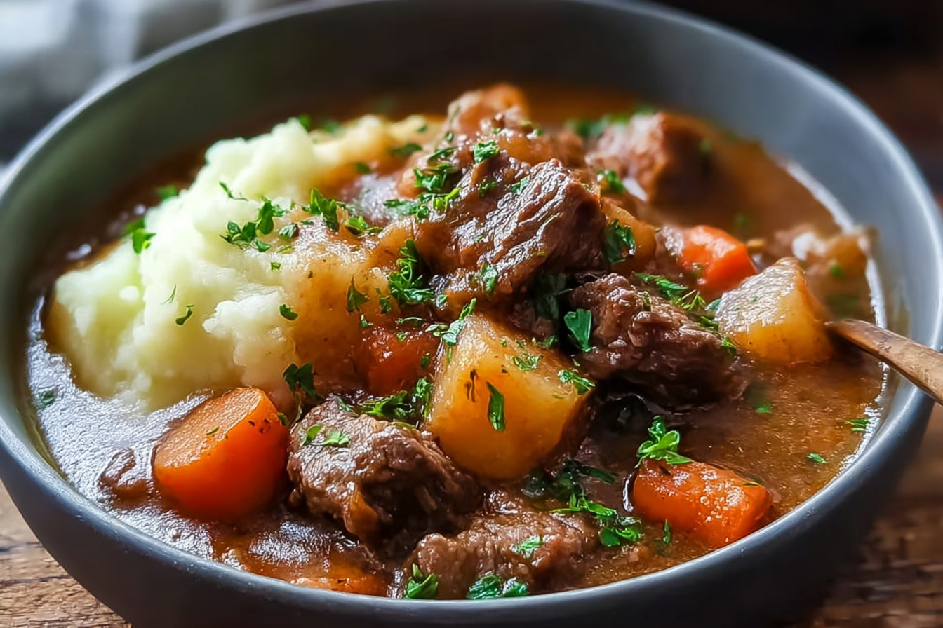 Loaded Beef Stew Recipe With Tender Meat And Rich Flavor