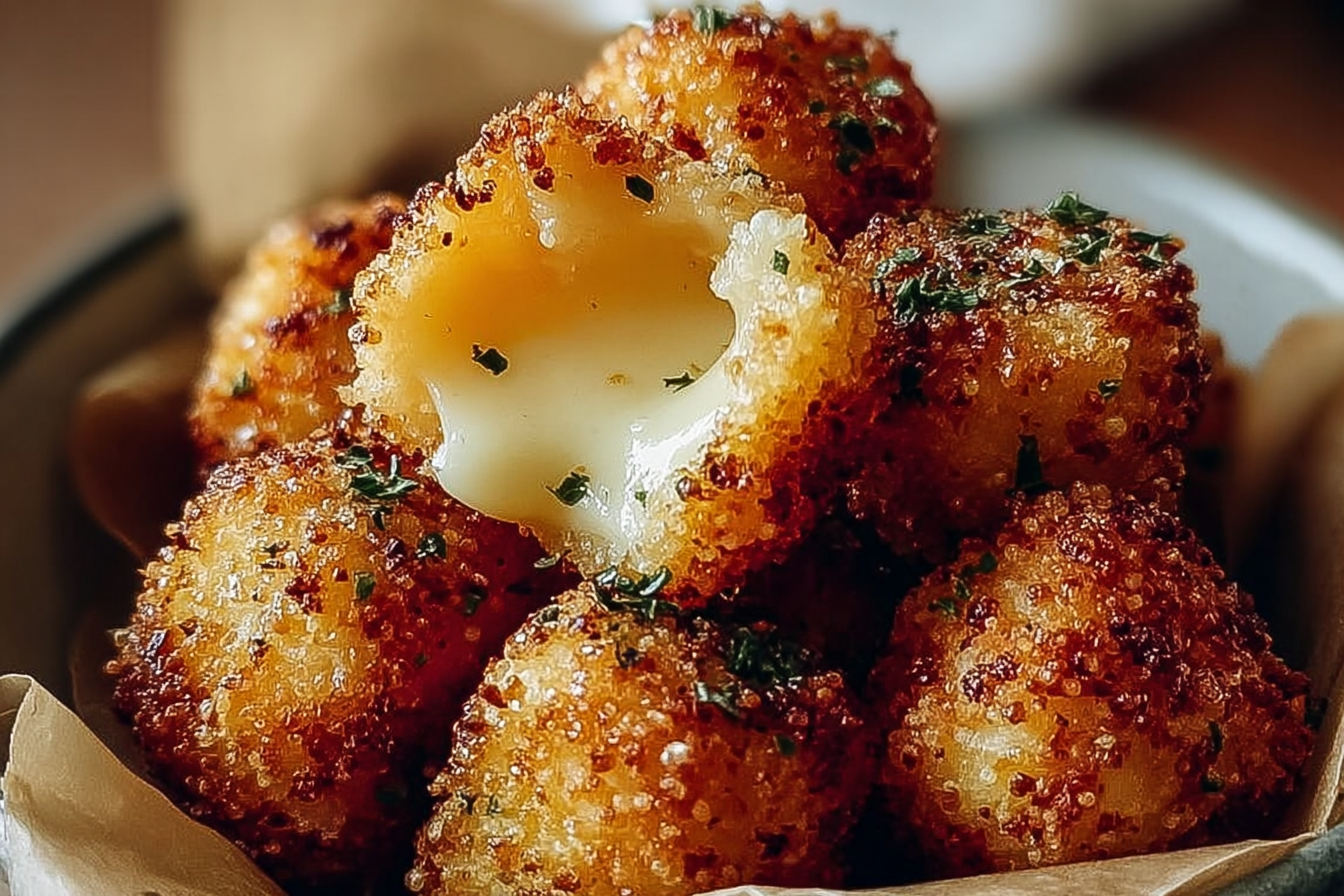 Parmesan Mozzarella Cheese Bites Recipe For Crispy Snacks